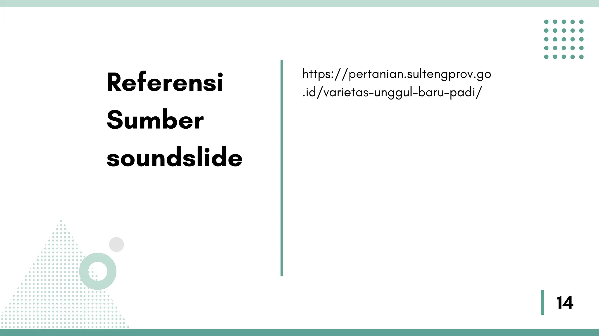Soundslide penggunaan varietas unggul padi | PDF