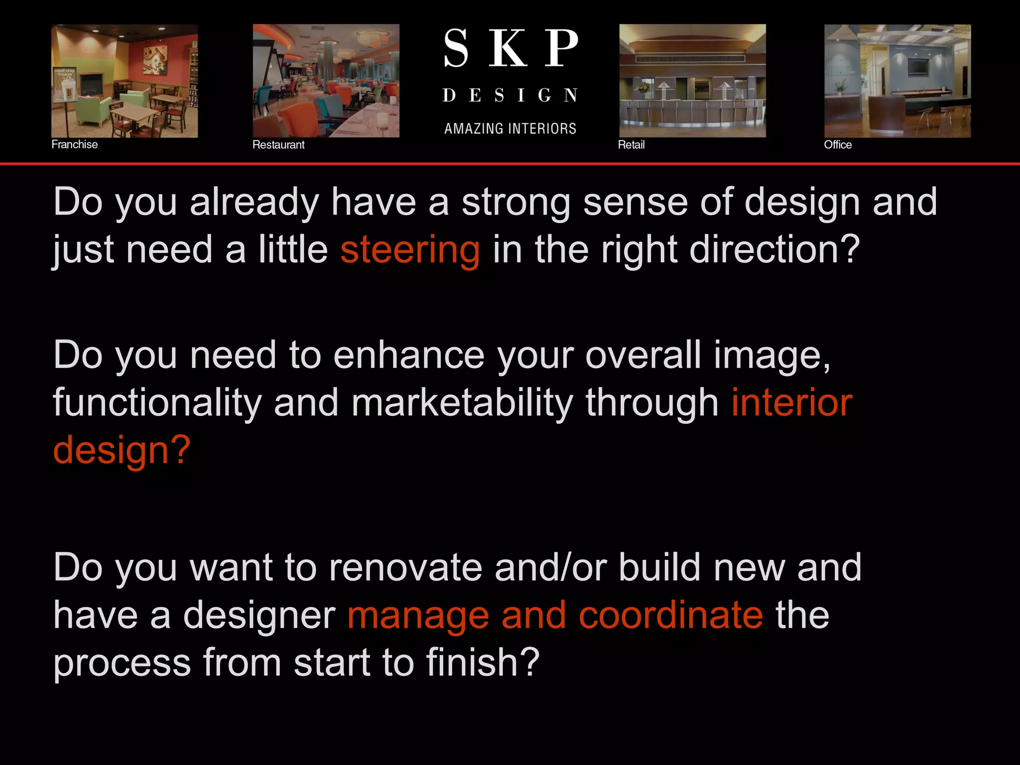 SKP Design Portfolio Presentation 2009 | PPT