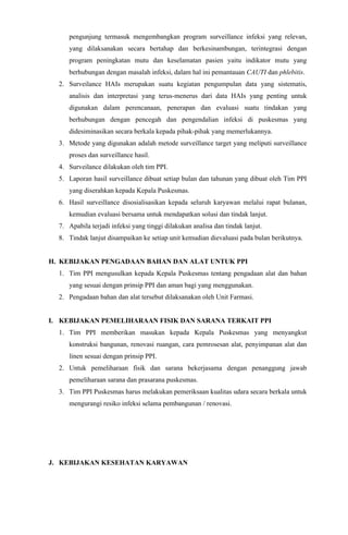 sk pelaksanaan ppi di puskesmas kenali besar | DOCX