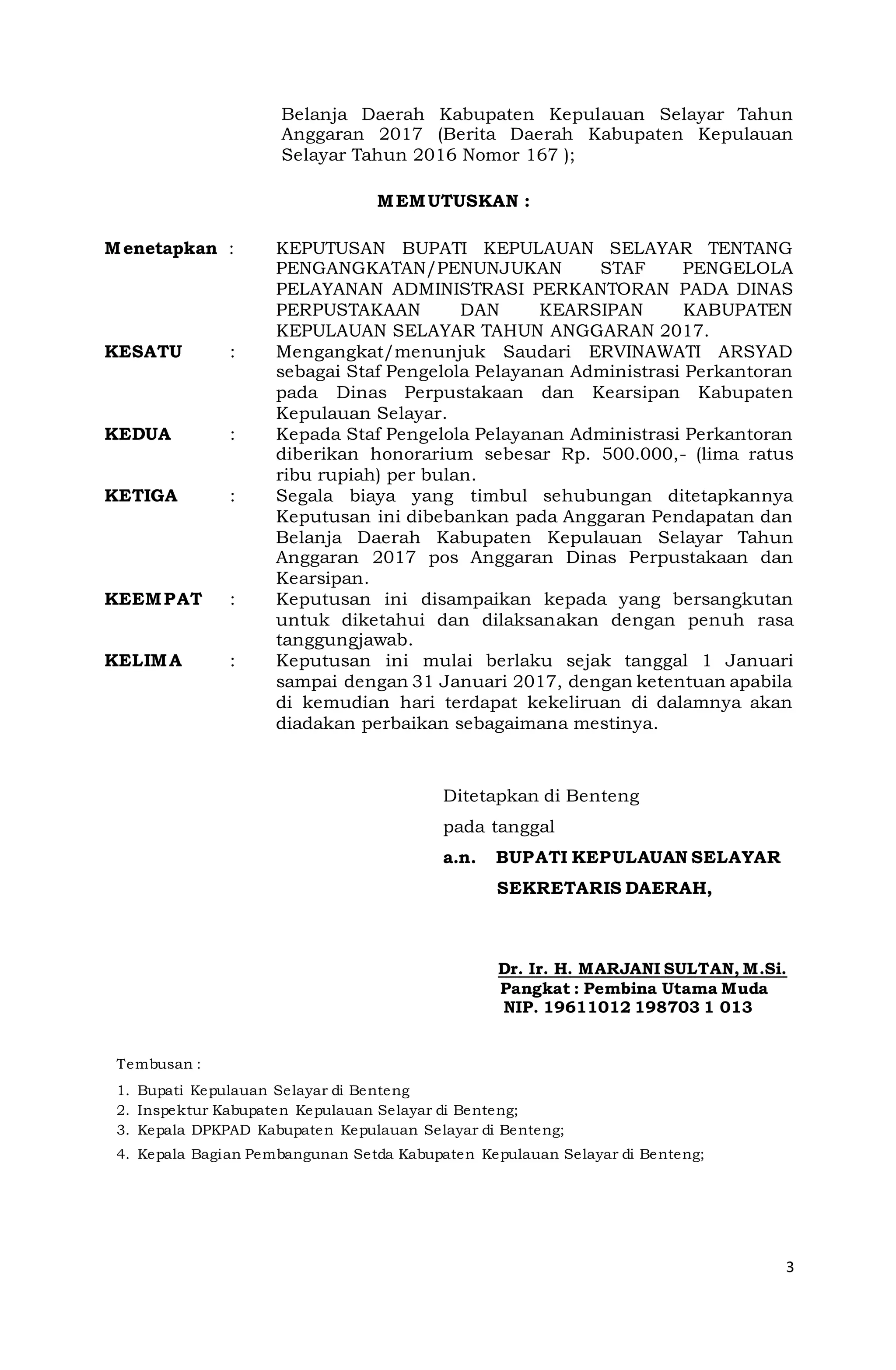 Sk pengurus brg | PDF