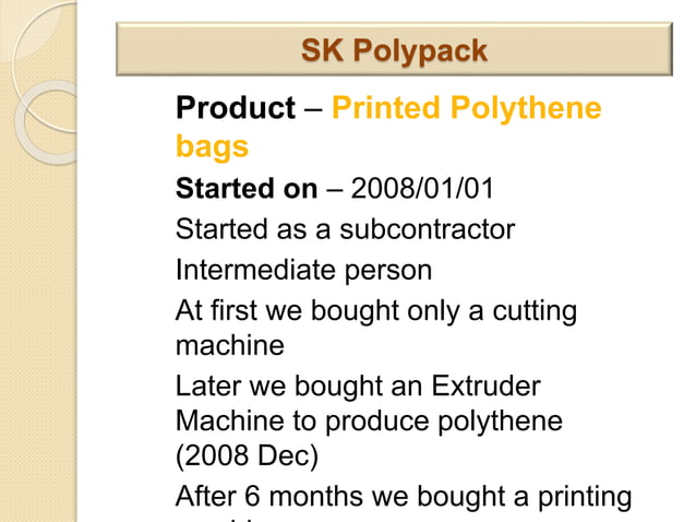 SK POLYPACK Sri Lanka | PPTX
