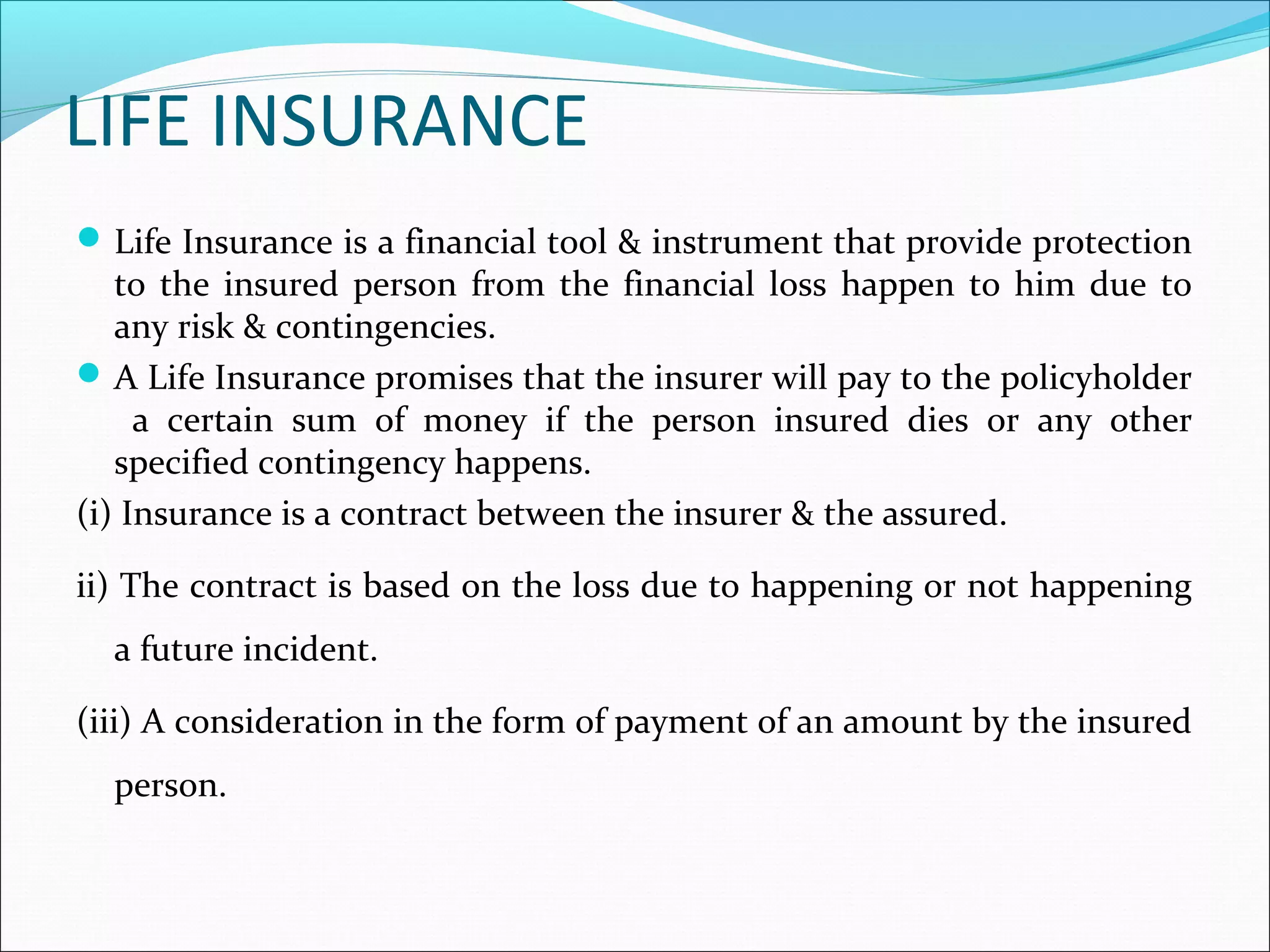 Why Life Insurance is Required ? | PPT