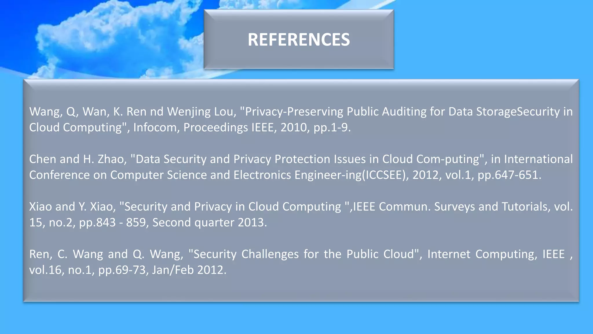 Security in cloud computing | PPTX