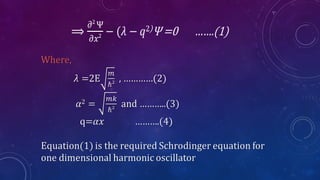 HARMONIC OSCILLATOR SIMPLE HARMONIC MOTION (SANDEEP).pptx