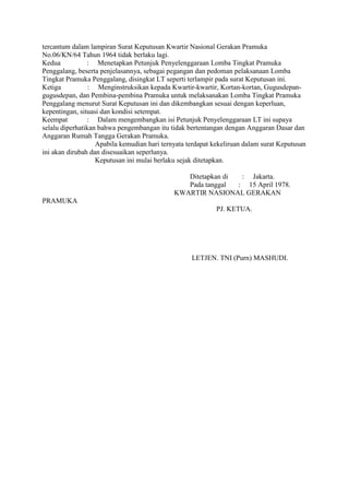 Sk pramuka | DOCX