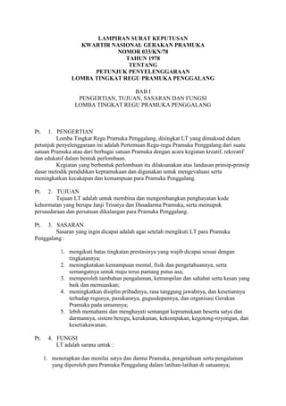 Sk pramuka | DOCX