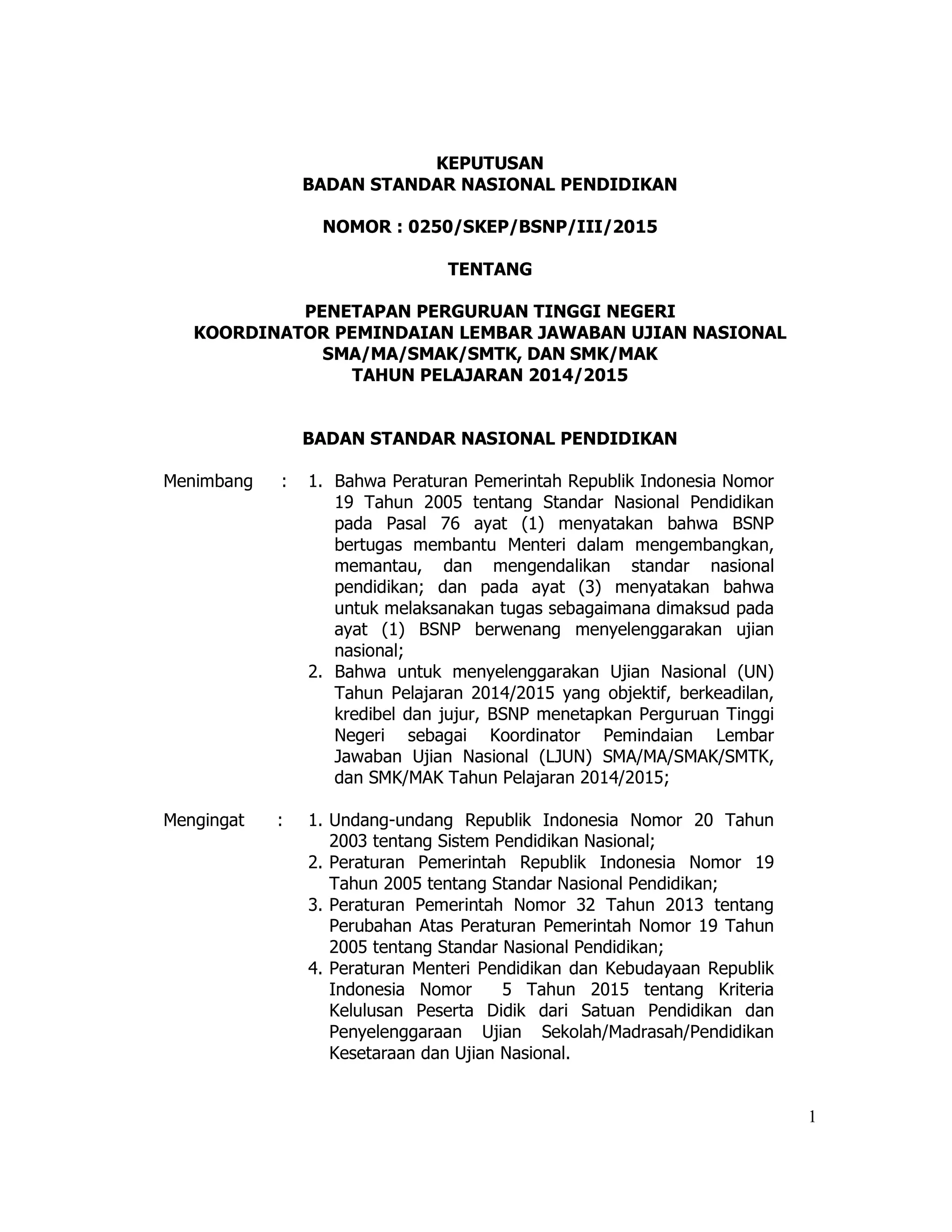SKPT 13 Maret 2015 | PDF