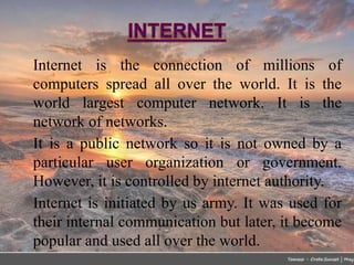 Internet | PPTX