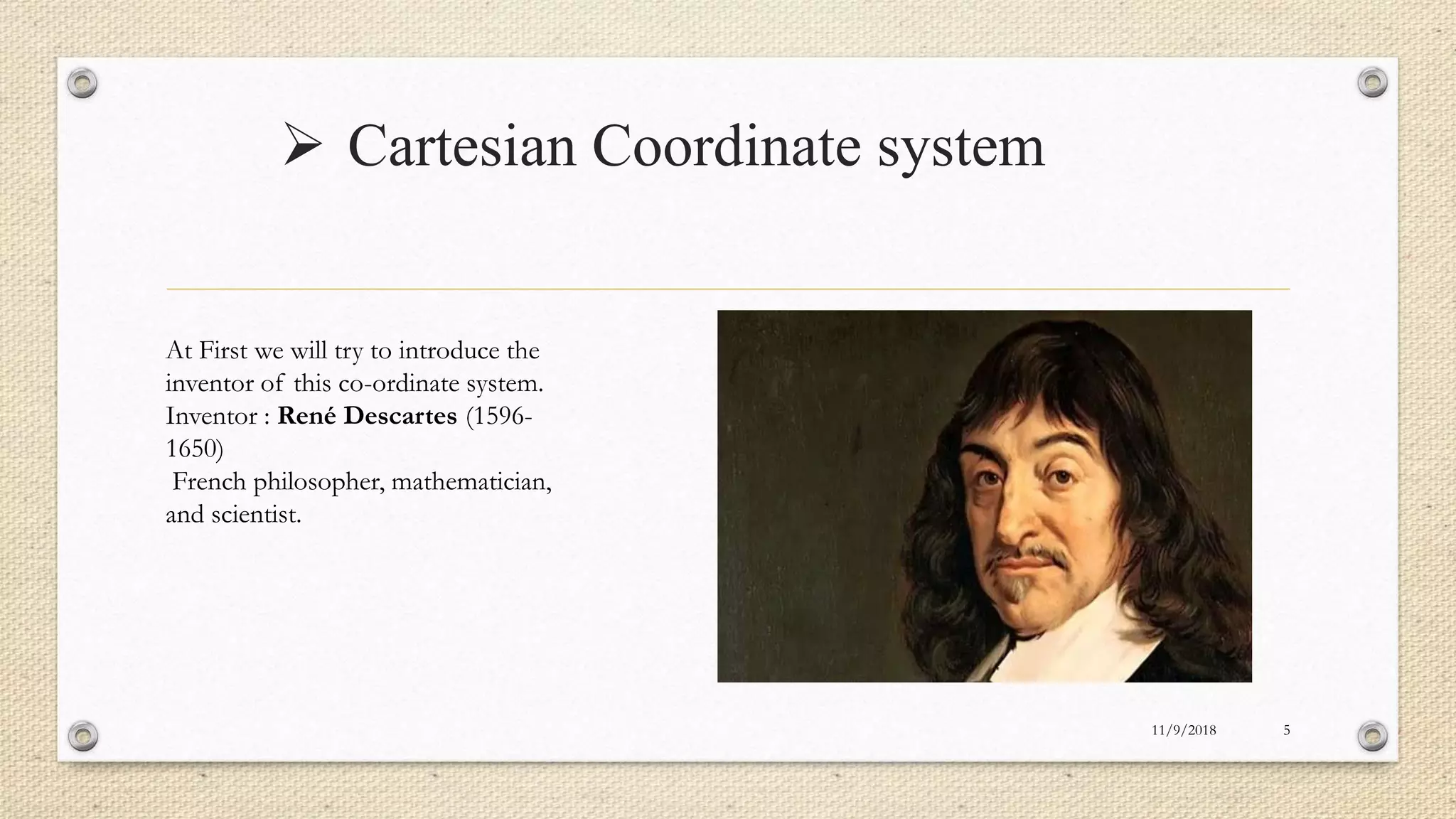 coordinates system | PPTX