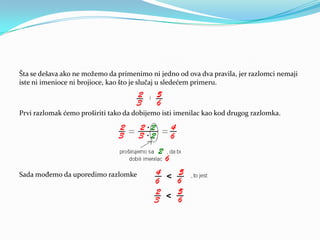 Skracivanje raz lekcija2 5.razred | PPT