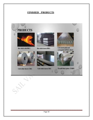 Sujit kumar mahato report on bsl (sail) | DOCX