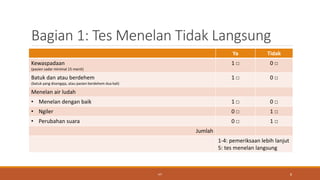 Skrining Disfagia untuk Pasien Stroke Akut: Pemeriksaan Gugging ...