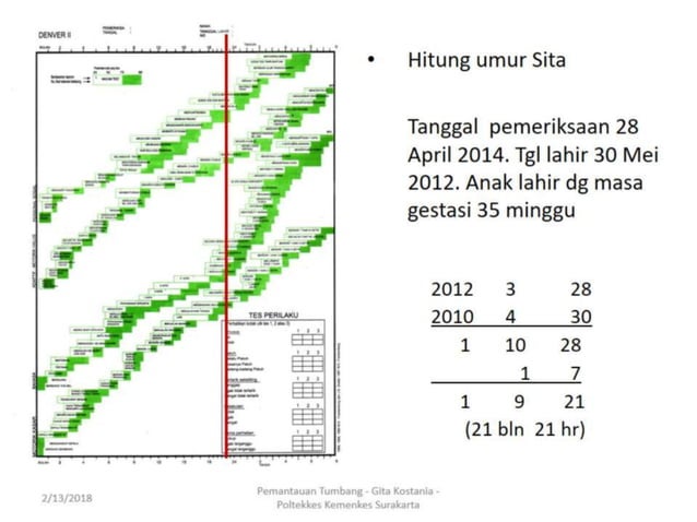 Skrining Perkembangan Anak menggunakan Instrumen DDST | PPTX