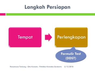 Skrining Perkembangan Anak menggunakan Instrumen DDST | PPTX