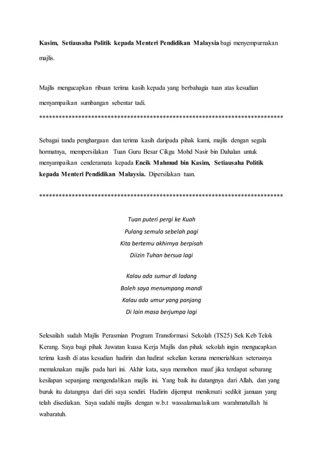 Skrip pengacara-majlis | DOC