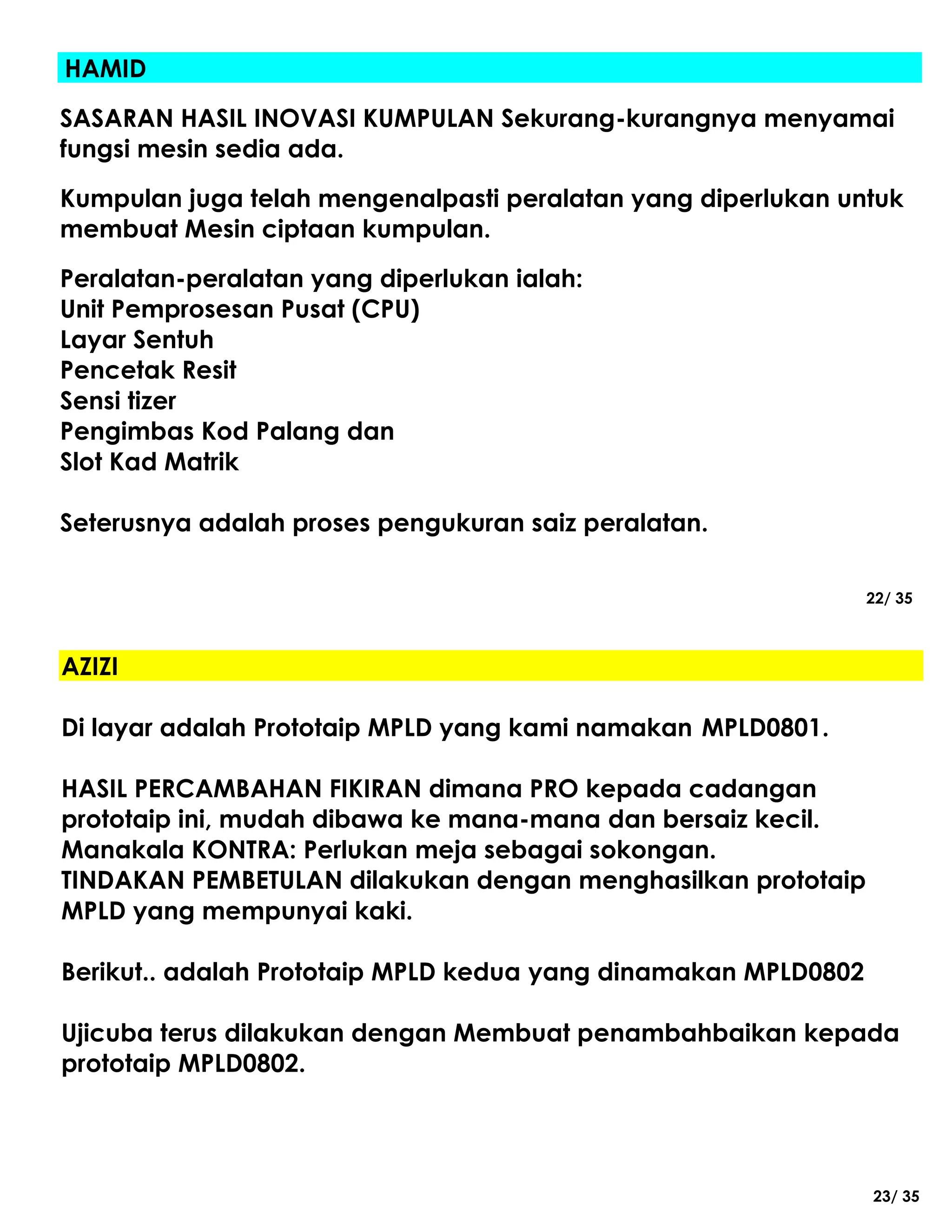 Skrip contoh kik e-wave projek mpld | PDF