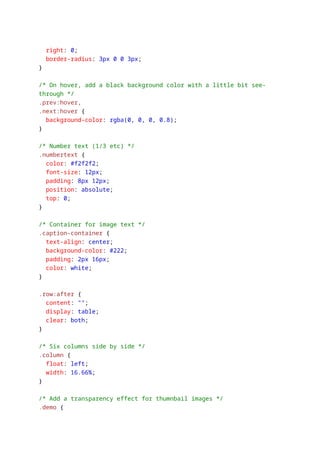 skrip css untuk latihan pemrograman dasar | PDF