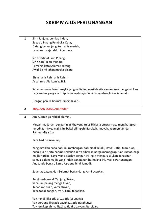 SKRIP MAJLIS PERTUNANGAN.docx