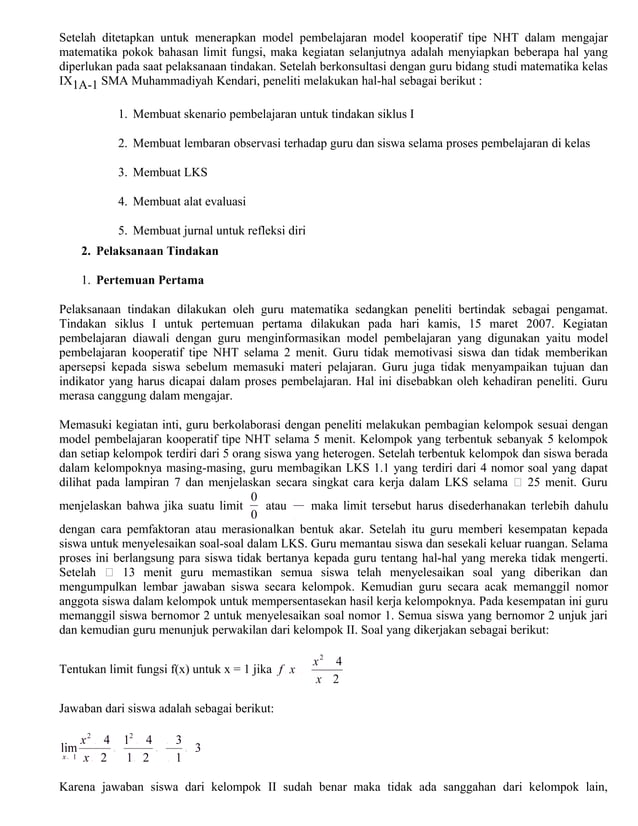 Skripsi model pembelajaran_kooperatif_tipe_nht | DOC