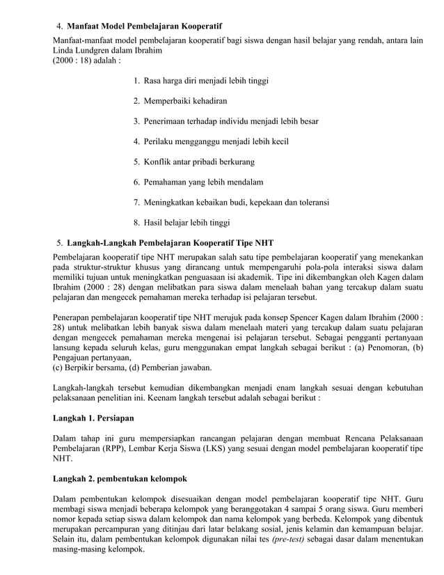 Skripsi model pembelajaran_kooperatif_tipe_nht | DOC