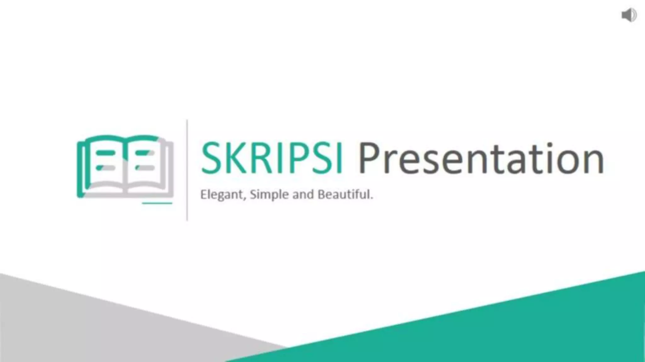 Skripsi Presentation Powerpoint Template | PPTX