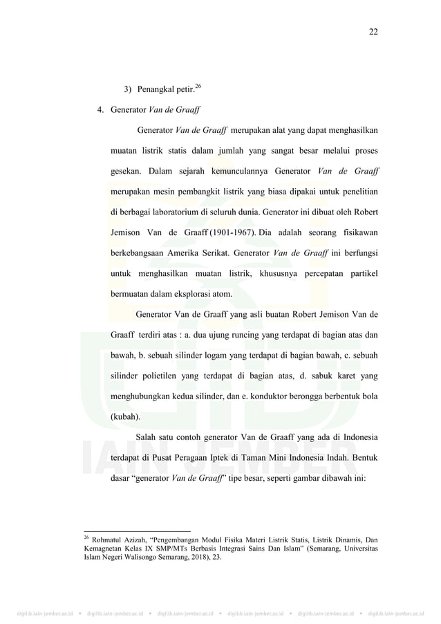 Skripsi van de graff | PDF