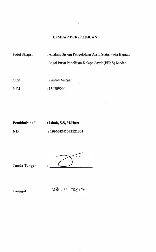 Analisis Sistem Pengelolaan Arsip Statis Pada Bagian Legal Pusat ... Analisis Sistem Pengelolaan Arsip Statis Pada Bagian Legal Pusat ...