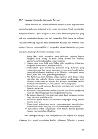 Analisis Sistem Pengelolaan Arsip Statis Pada Bagian Legal Pusat ...