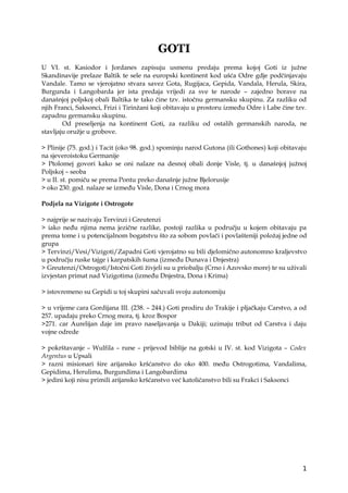 Skripta goti | PDF