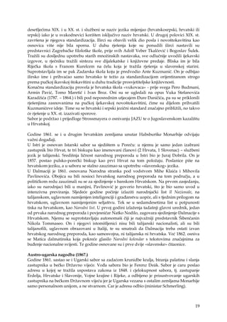 Skripta hrvatska povijest u xix stoljecu | PDF