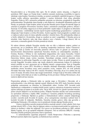 Skripta hrvatska povijest u xix stoljecu | PDF