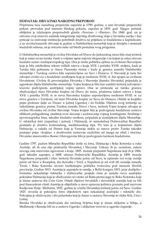 Skripta hrvatska povijest u xix stoljecu | PDF