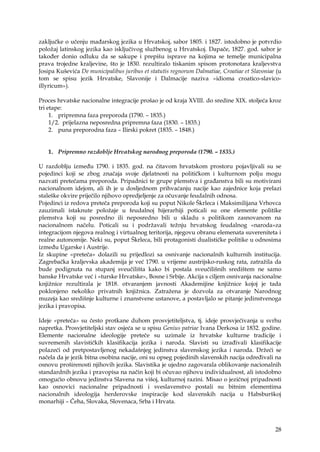 Skripta hrvatska povijest u xix stoljecu | PDF