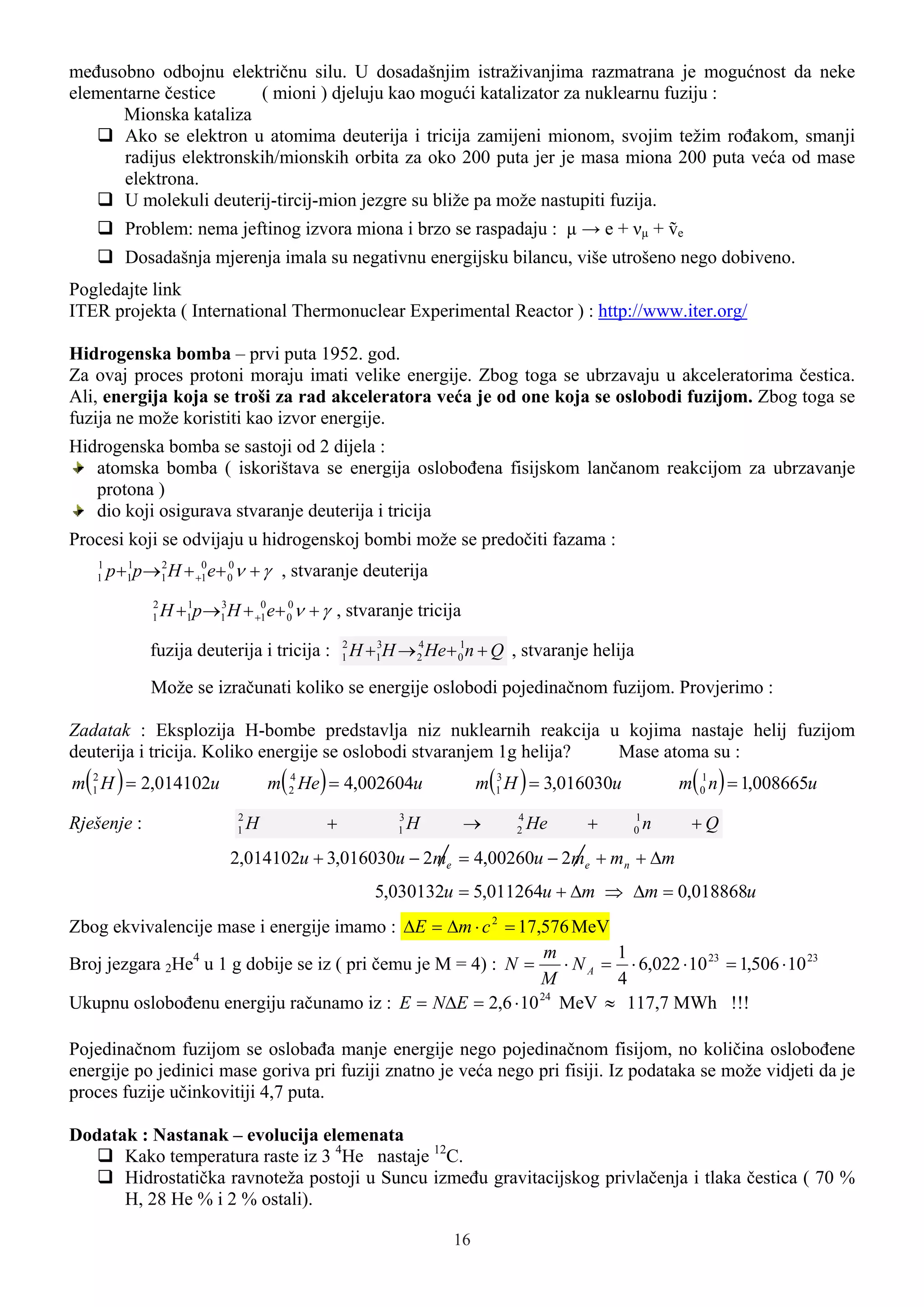 Skripta nuklearna fizika | PDF