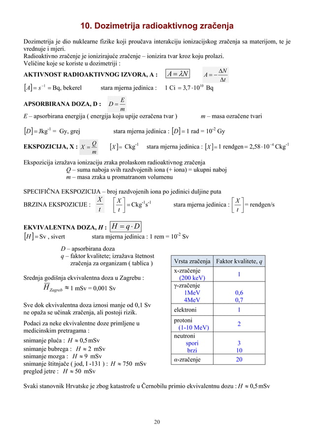 Skripta nuklearna fizika | PDF