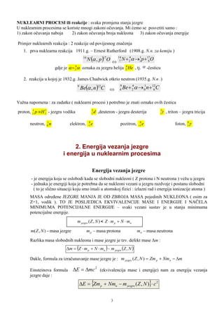 Skripta nuklearna fizika | PDF