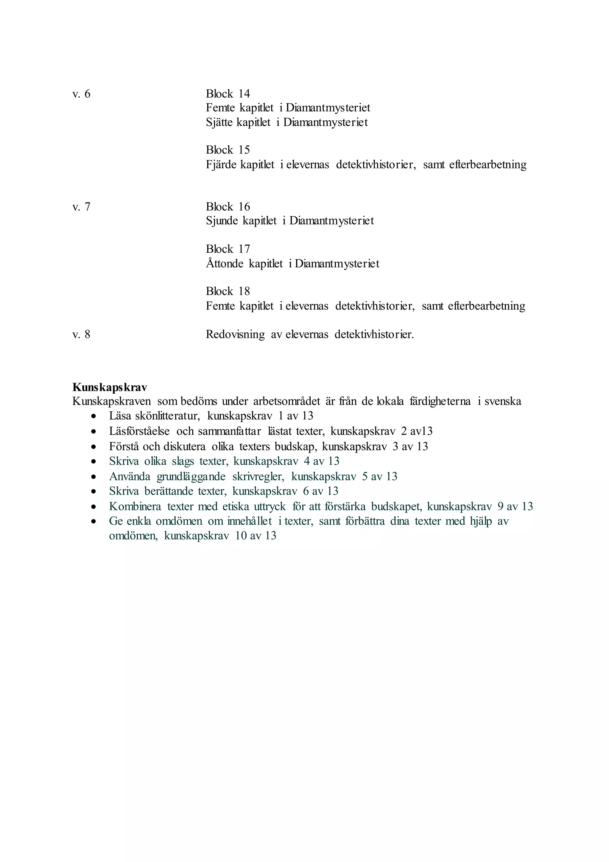 Skrivarskola planering | PDF