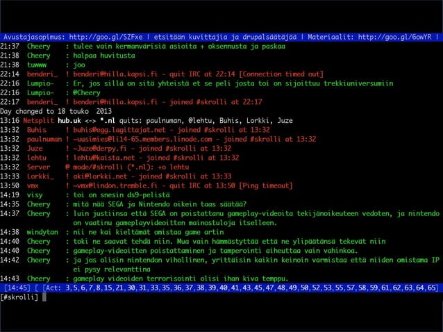 Skrolli lyhyt-historia | PPT