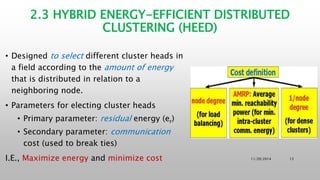 Clouster Based Routing Protocol | PPT