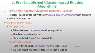Clouster Based Routing Protocol | PPT