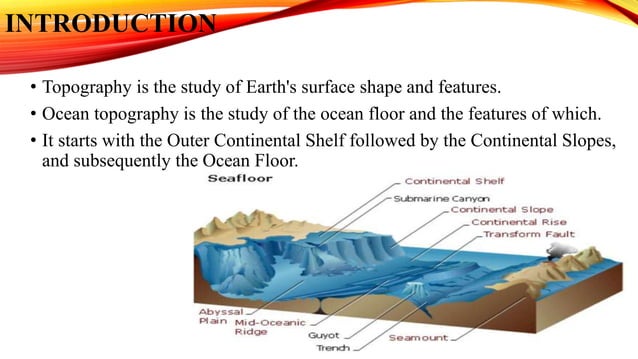 Ocean Bottom Topography | PPTX | Geography | Science