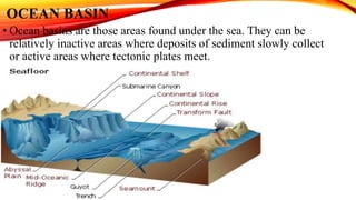 Ocean Bottom Topography | PPTX