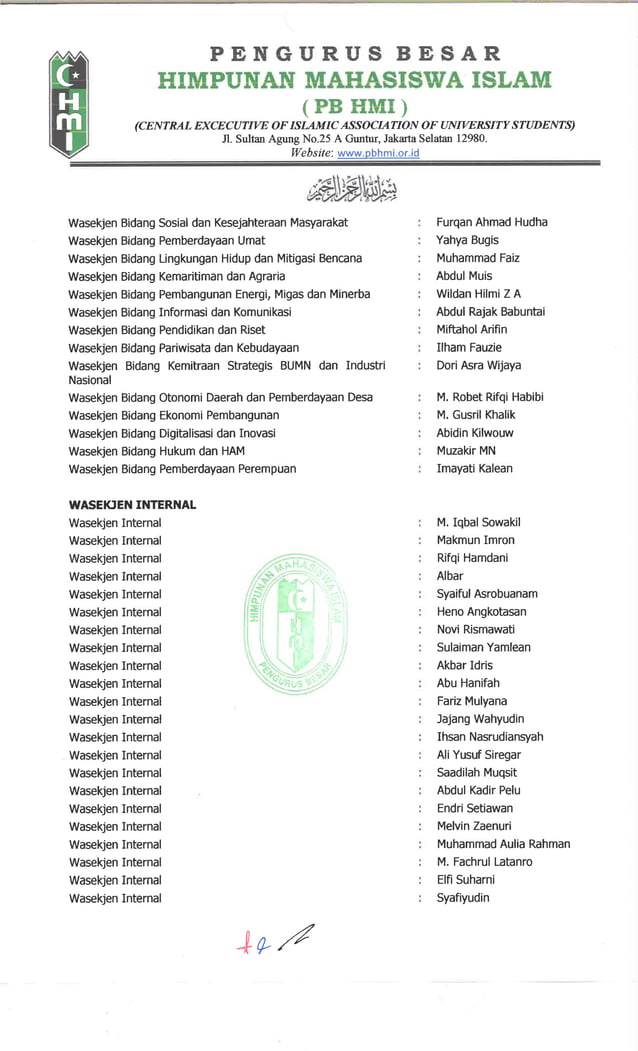 SK Susunan Pengurus PB HMI 2021-2023.pdf