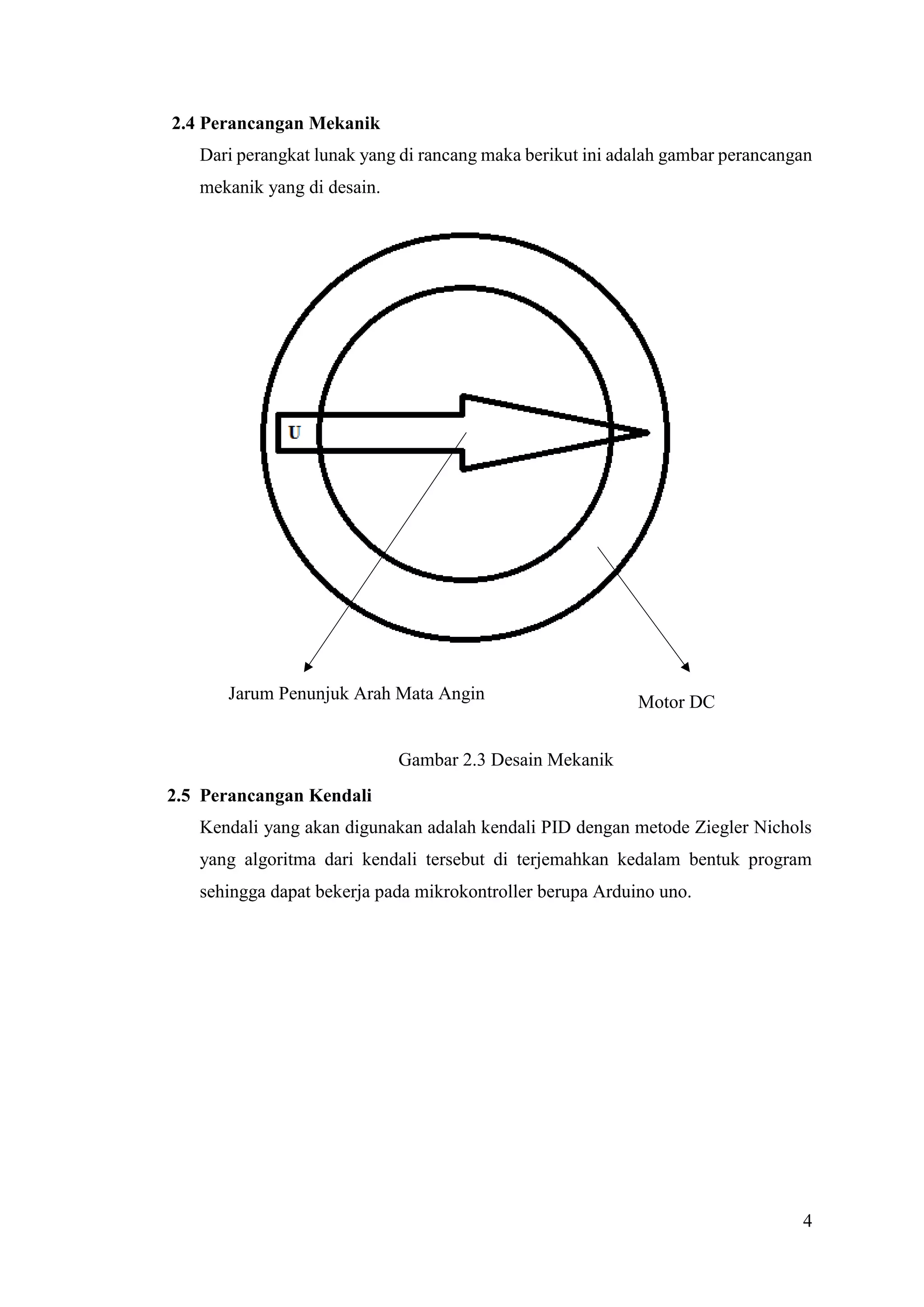 Proyek Mandiri SKT : Sistem Kendali Posisi Sebagai Penunjuk Arah Mata Angin | PDF