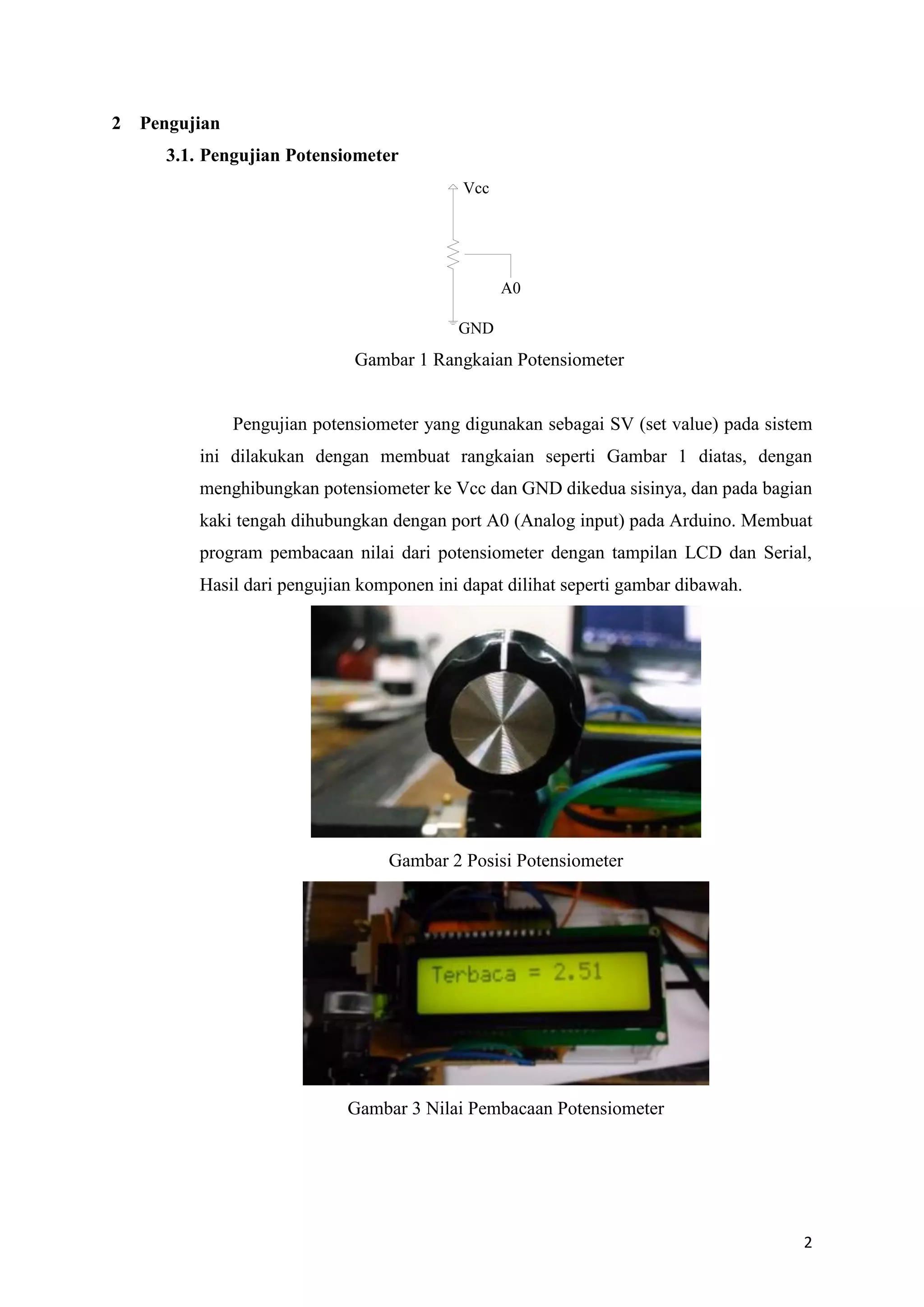 Proyek Mandiri SKT : Sistem Kendali Posisi Sebagai Penunjuk Arah Mata Angin | PDF
