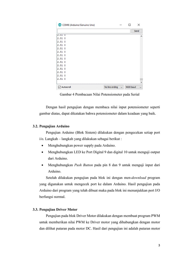 Proyek Mandiri SKT : Sistem Kendali Posisi Sebagai Penunjuk Arah Mata Angin | PDF