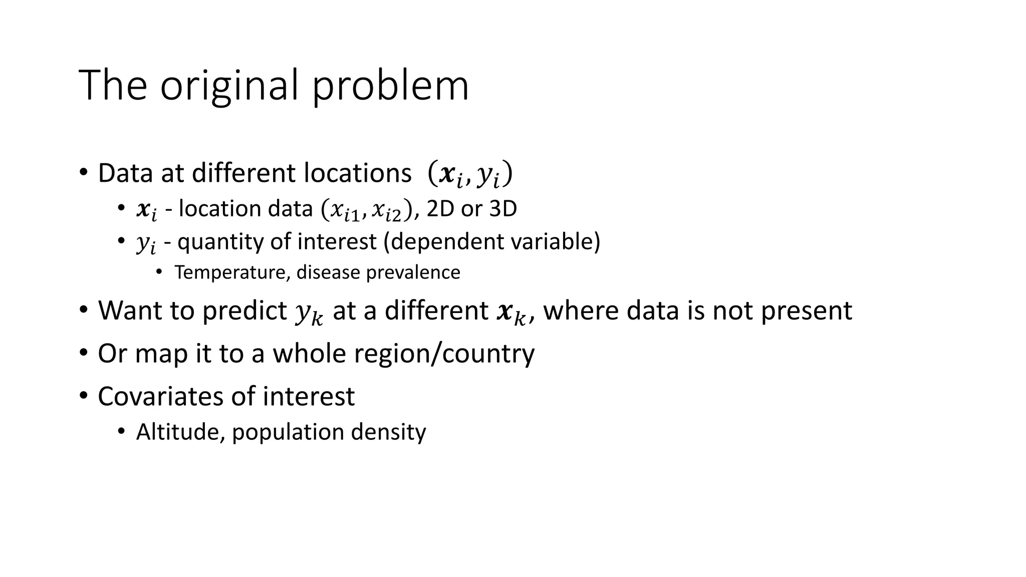 Comparison Of Geostatistical Methods For Spatial Data Ppt