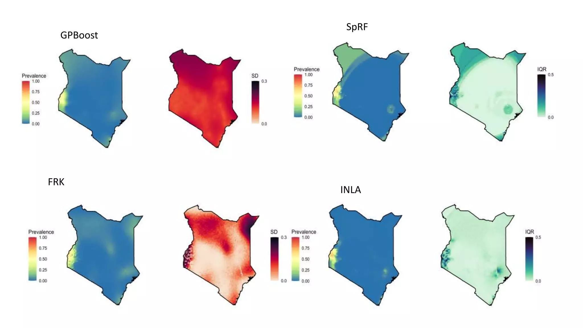 Comparison Of Geostatistical Methods For Spatial Data Ppt