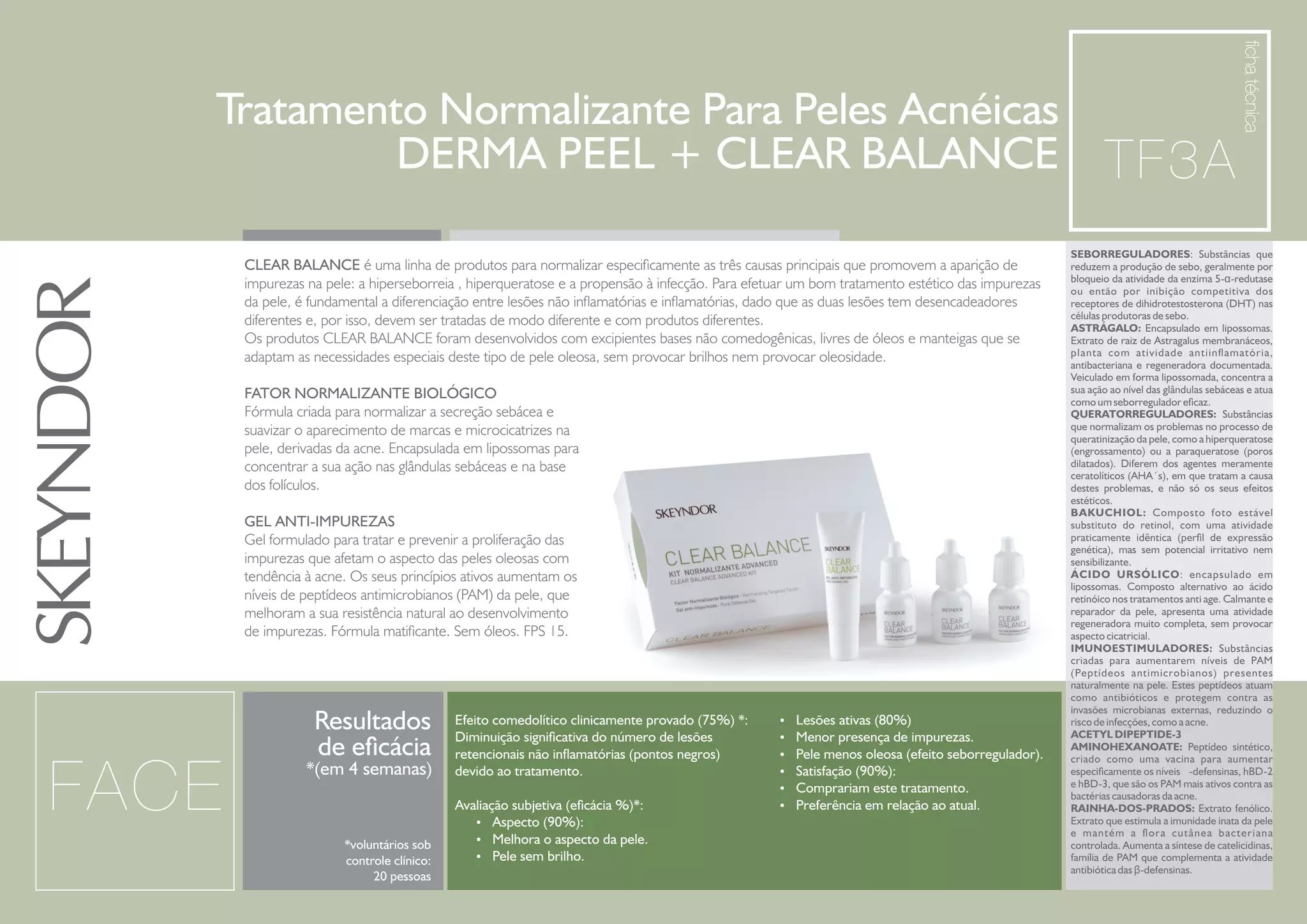 LÂMINA DERMAPEEL + CLEAR BALANCE | PDF
