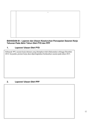 SKT GPK1 format baru | DOC